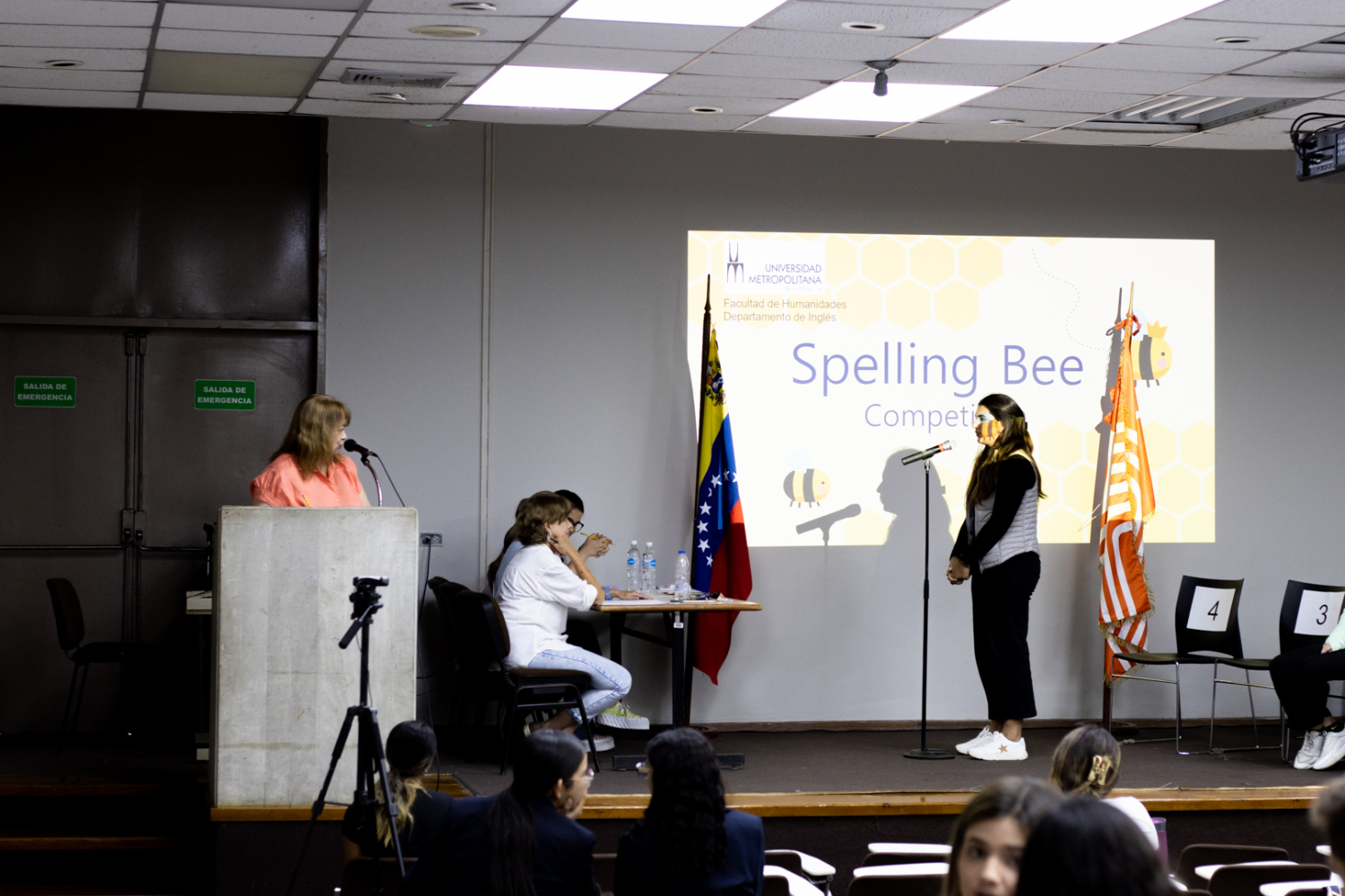 Departamento de Inglés llevó a cabo competencia Spelling Bee 2023 - Unimet