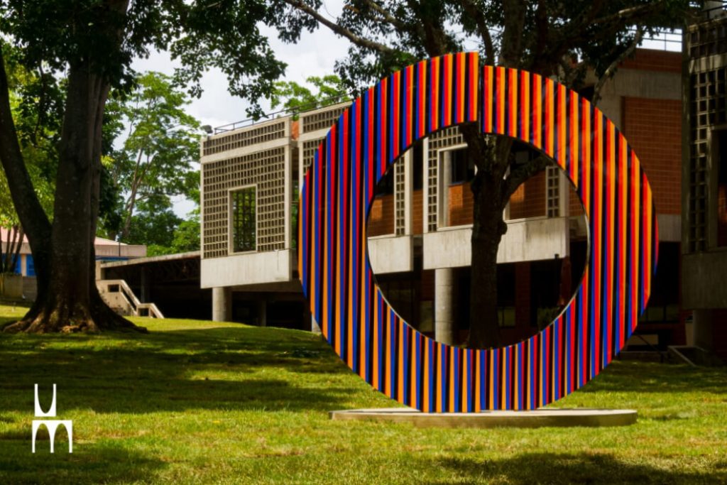 Inaugurada obra monumental de Carlos Cruz-Diez en los espacios de la ...